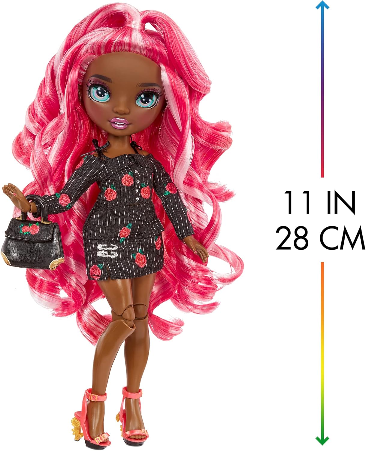 Boneca Daria Roselyn Rainbow High Fashion Core - 575733 - Mshop - Real ...
