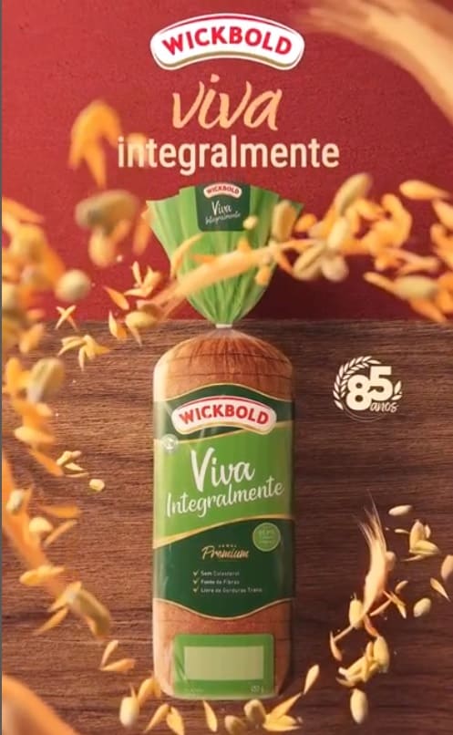 Pão de Forma Vegano Integral Wickbold - 450g - Evolveg - Shopping 100% ...