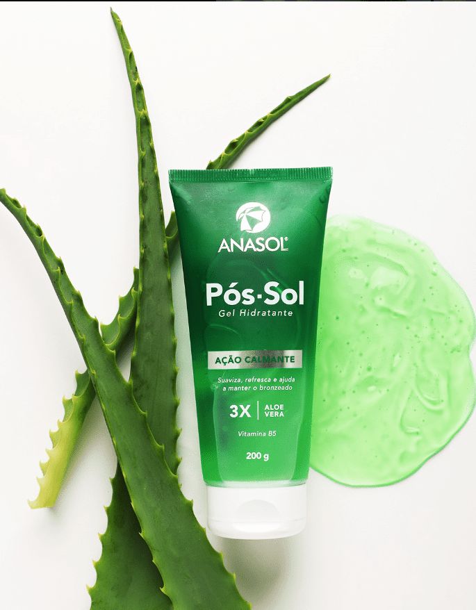 Gel Hidratante Pós-Sol Anasol - 200g - Evolveg - Shopping 100% vegano
