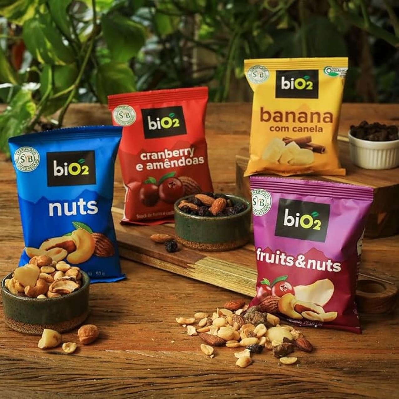 Mix de Cranberry Desidratado e Amêndoa Sem Glúten biO2 Snack 6un 50g ...