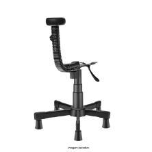 Kit 5 Cadeira Costureira Nr17 Preta Original Frisokar - ENZOFLEX