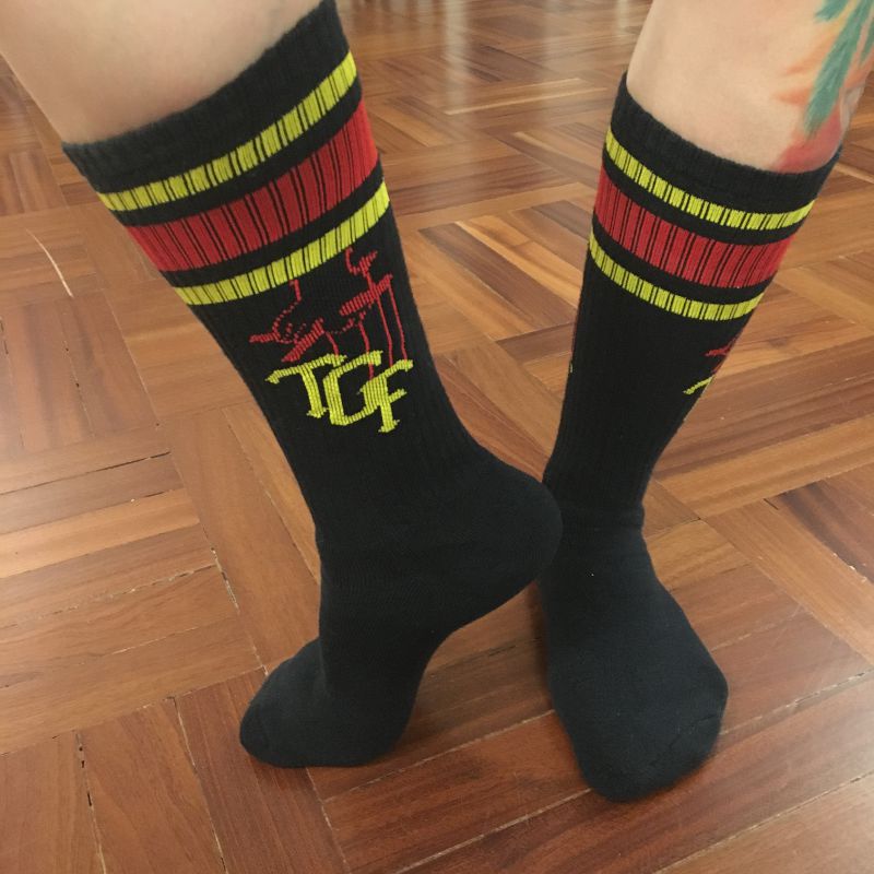 Meia Classic TGF colors - Oxenti Records | Cultura Hardcore Underground