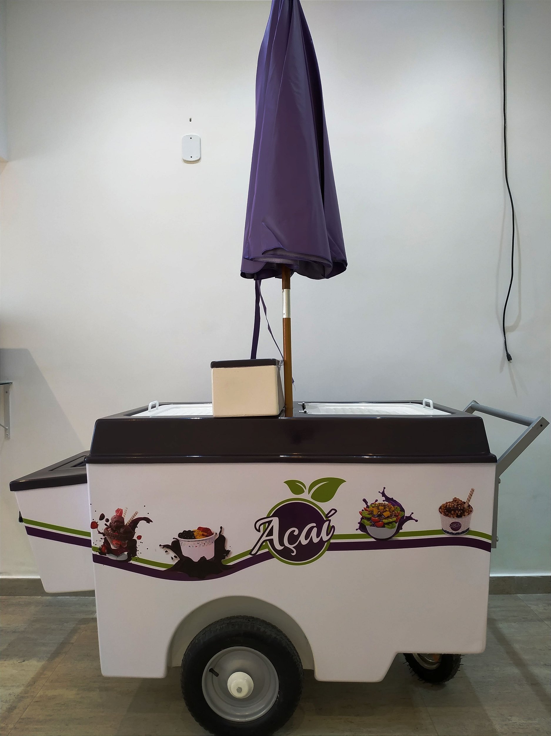 Carrinho para Açaí - Carrinho de Coco