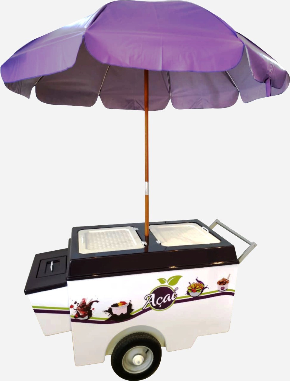 Carrinho para Açaí - Carrinho de Coco