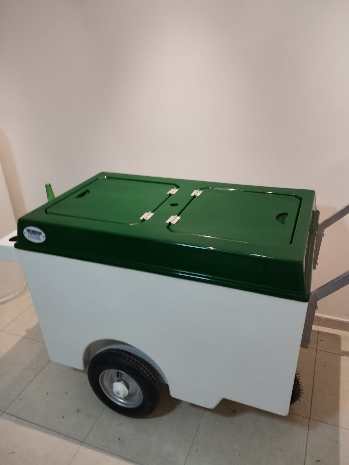 Carrinho térmico com porta longnek - Carrinho de Coco