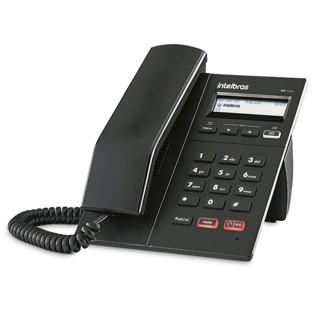 TELEFONE IP PRETO R.TIP 125I - INTELBRAS - Soluções em produtos para ...