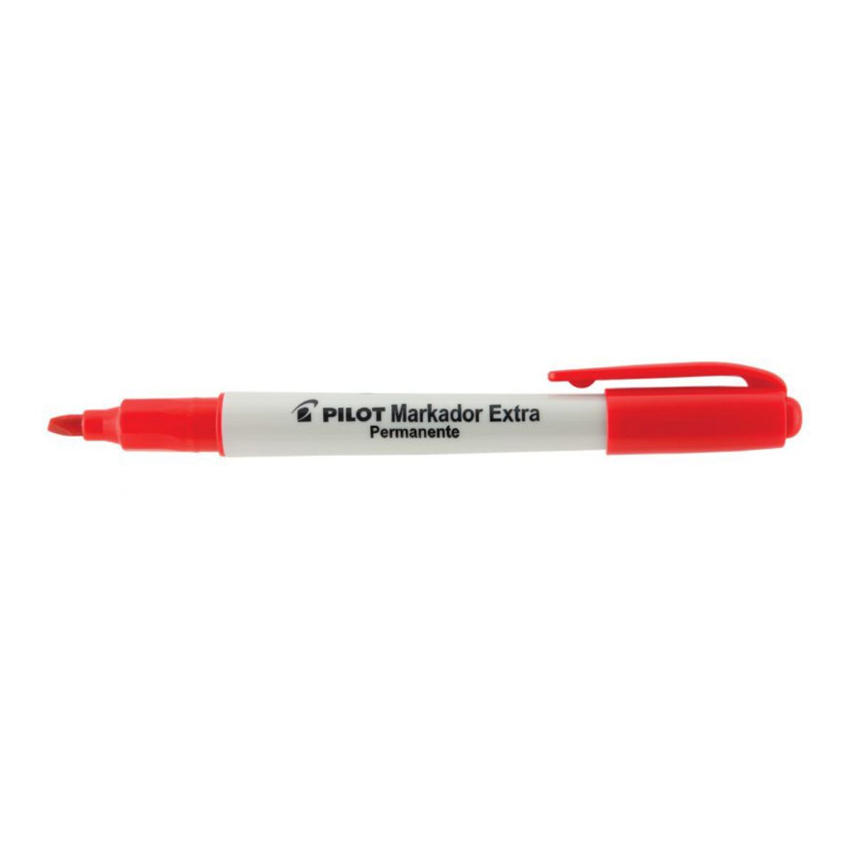 MARCADOR PERMANENTE 4MM PONTA CHANFRADA MARKADOR EXTRA VERMELHO - PILOT ...