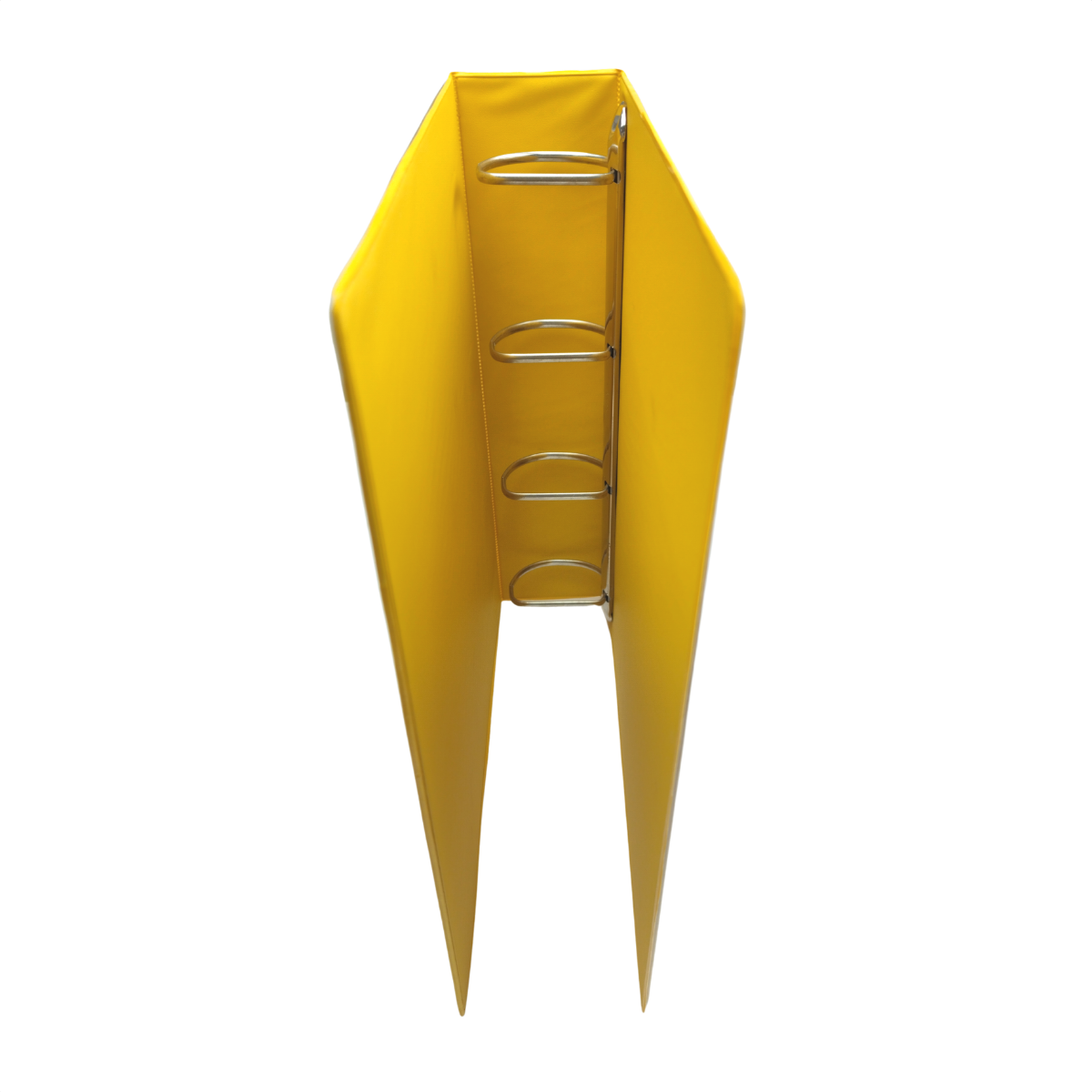 PASTA FICHARIO 4 ARG A4 312X275X100MM C/PLASTIF TRANSP COR AMARELA ...