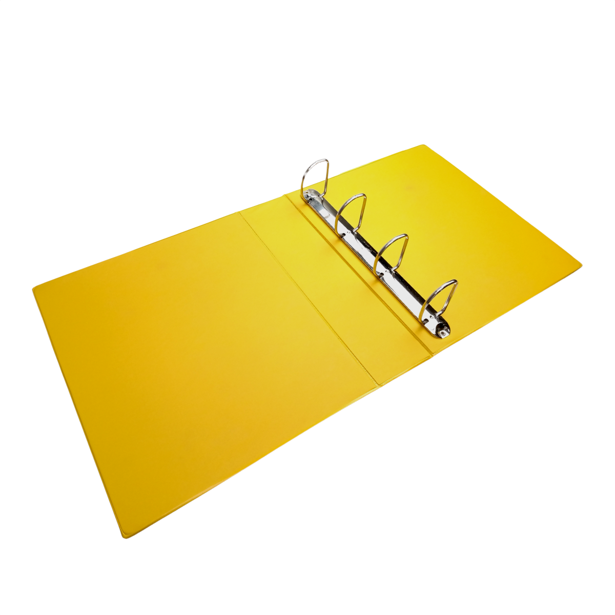 PASTA FICHARIO 4 ARG A4 312X275X100MM C/PLASTIF TRANSP COR AMARELA ...