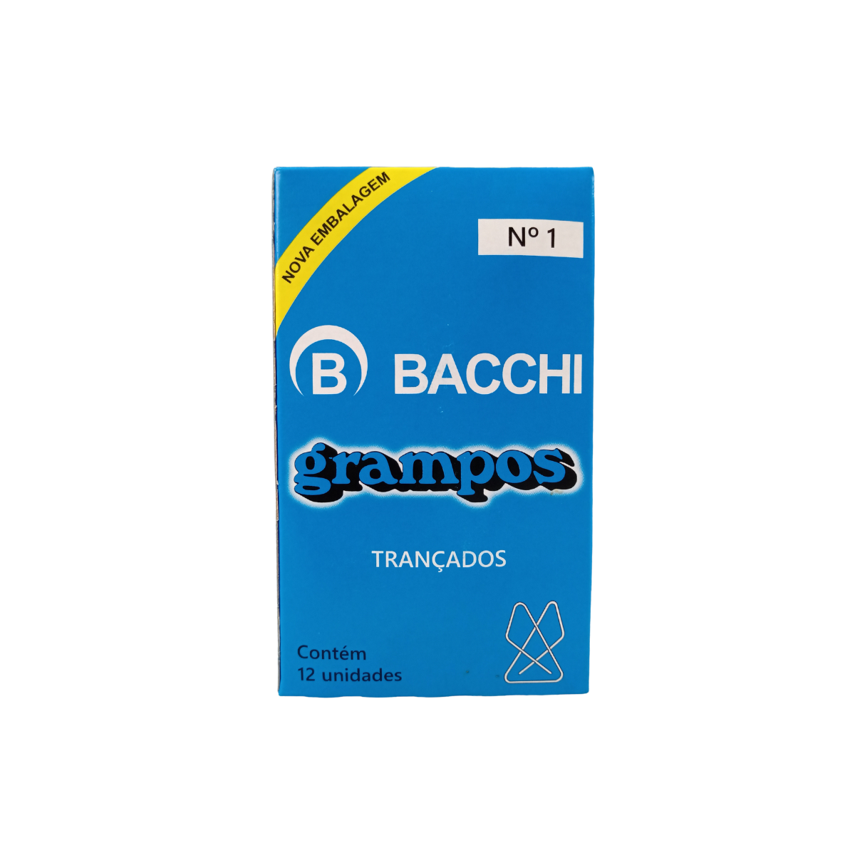 CLIPS TRANCADO N.01 GALVANIZADO CX C/12 2303-2 - BACCHI - Soluções em ...