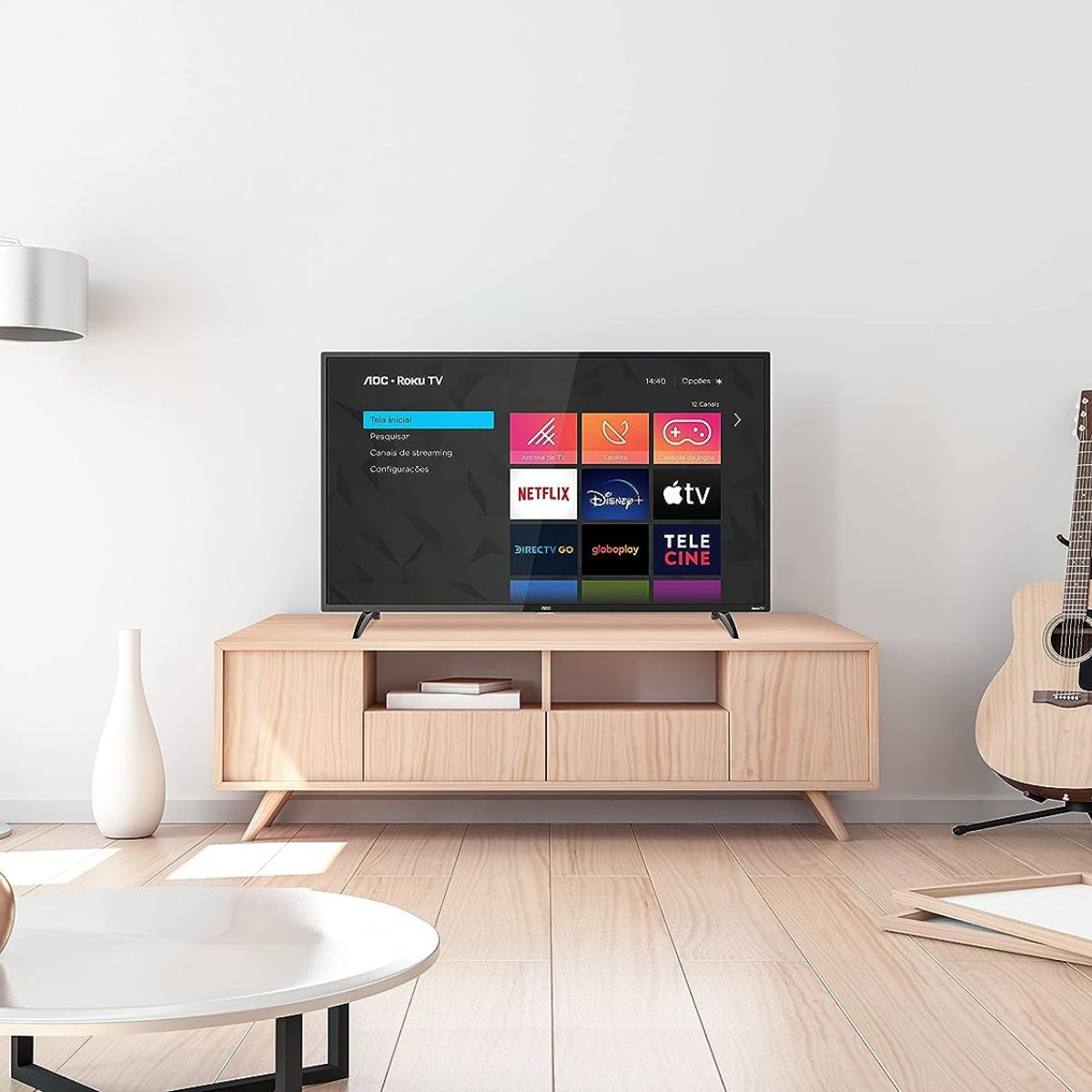 TV LED 32' HD SMART WIFI/HDMI R.32S5195 - AOC - Soluções em produtos ...