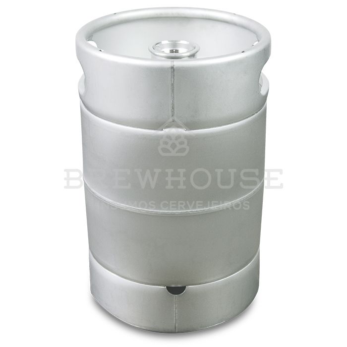 Barril Inox Slim - Brewhouse Insumos Cervejeiros
