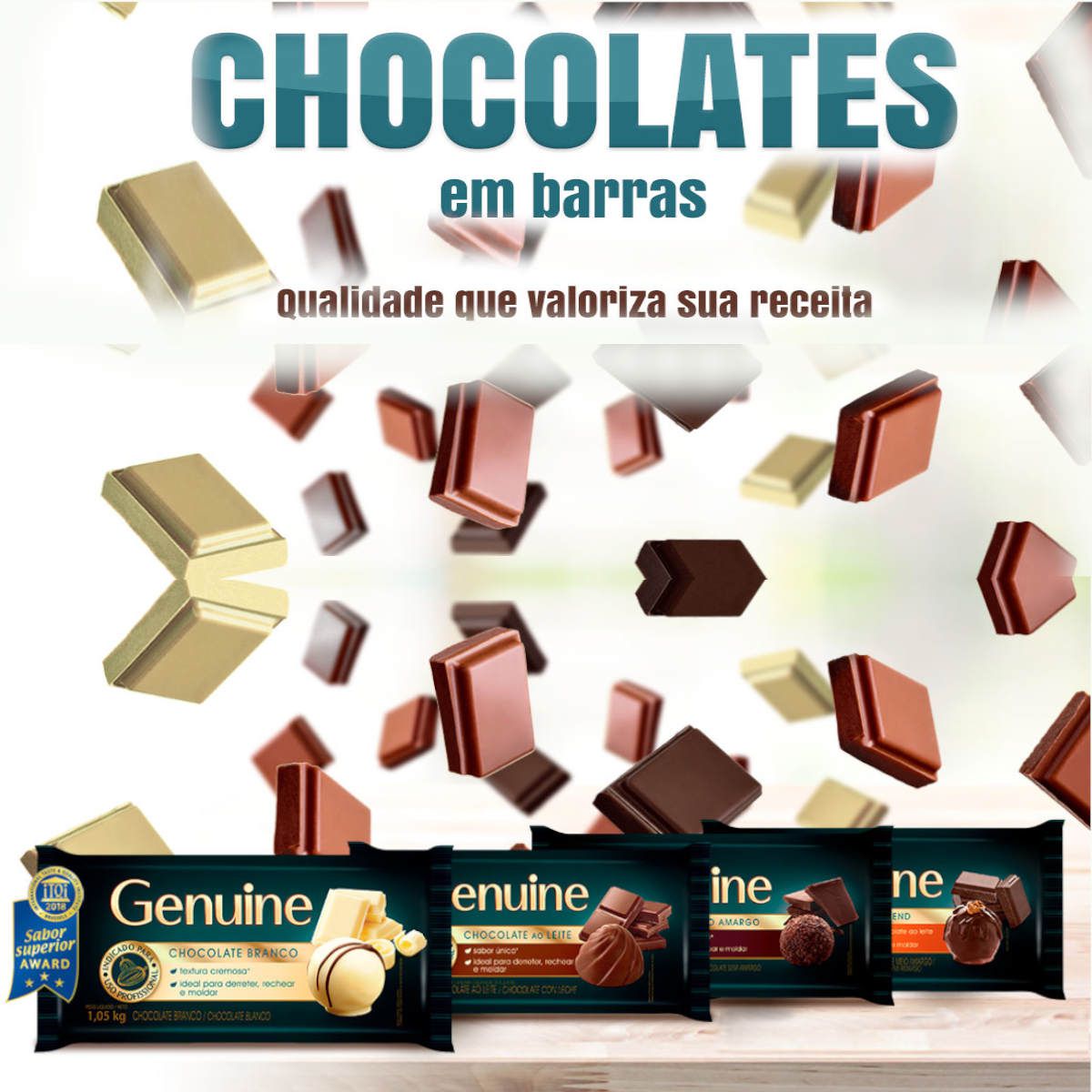 Chocolates em Barra 1KG - Genuine - Os melhores Artigos para sua Casa ... Chocolates em Barra 1KG - Genuine - Os melhores Artigos para sua Casa ...