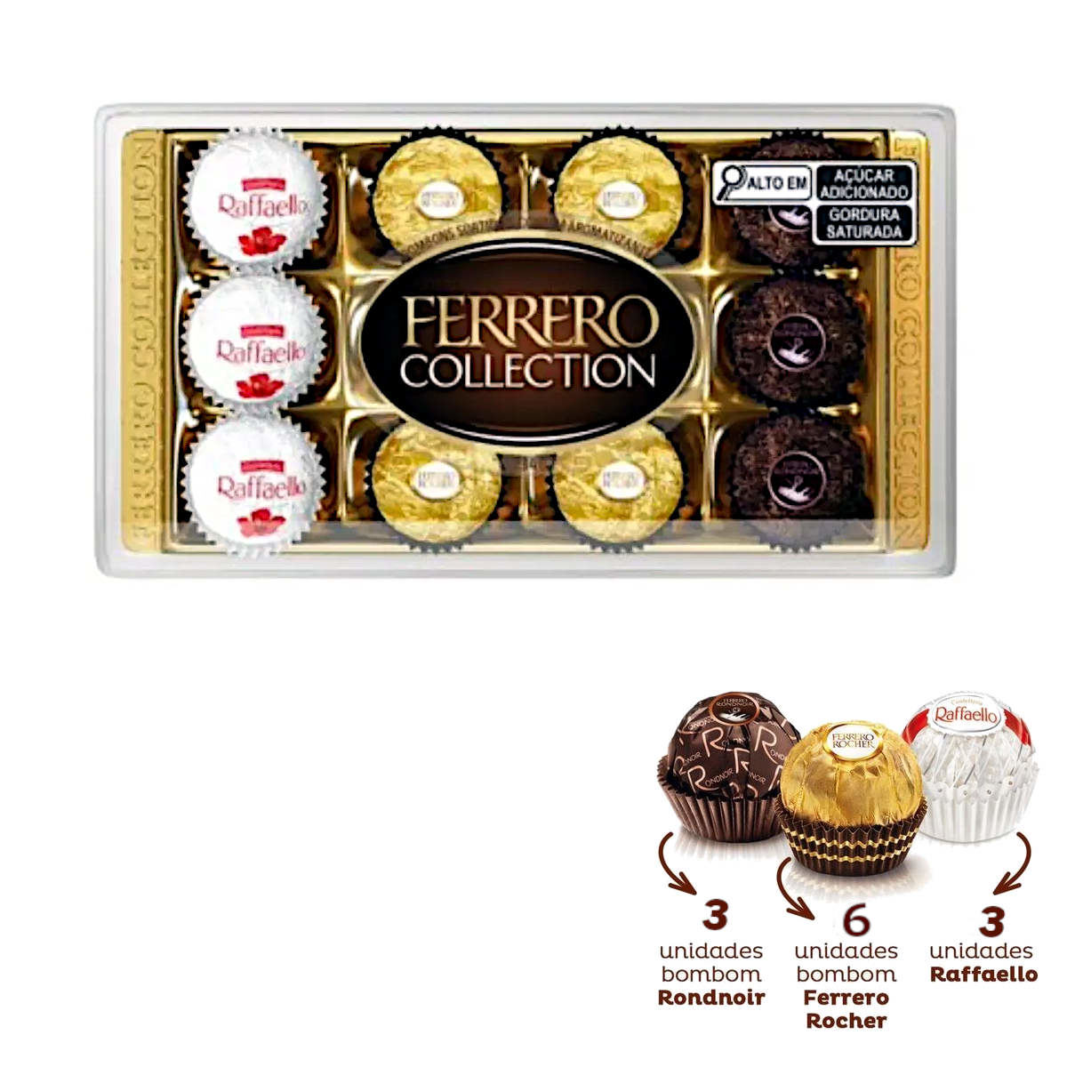 Bombons Ferrero Rocher - Ferrero - Os melhores Artigos para sua Casa ...