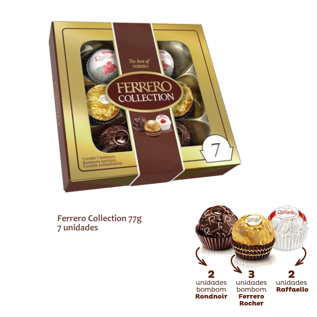 Bombons Ferrero Rocher - Ferrero - Os melhores Artigos para sua Casa ...