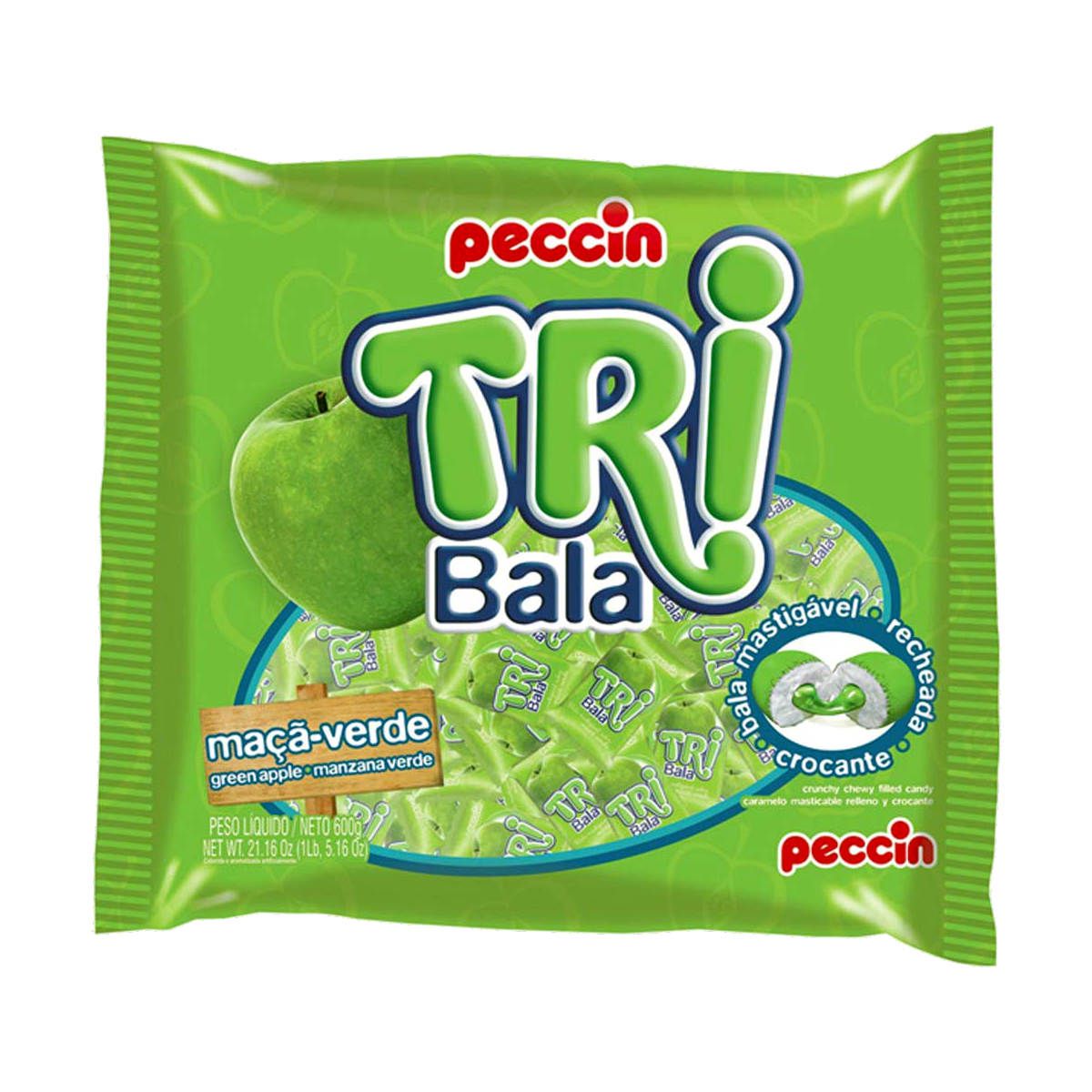 Balas Recheadas Tribala 500G - PECCIN - Os melhores Artigos para sua ...