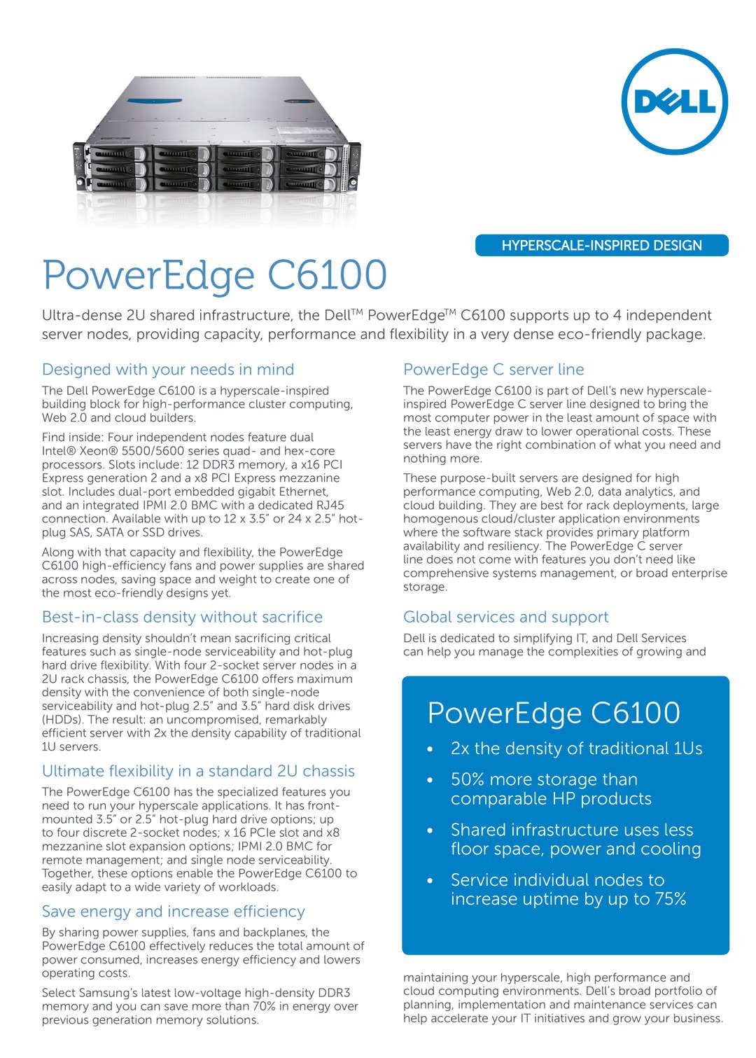 Servidor Blade Dell PowerEdge C6100 - Seminovo - Infobell ...