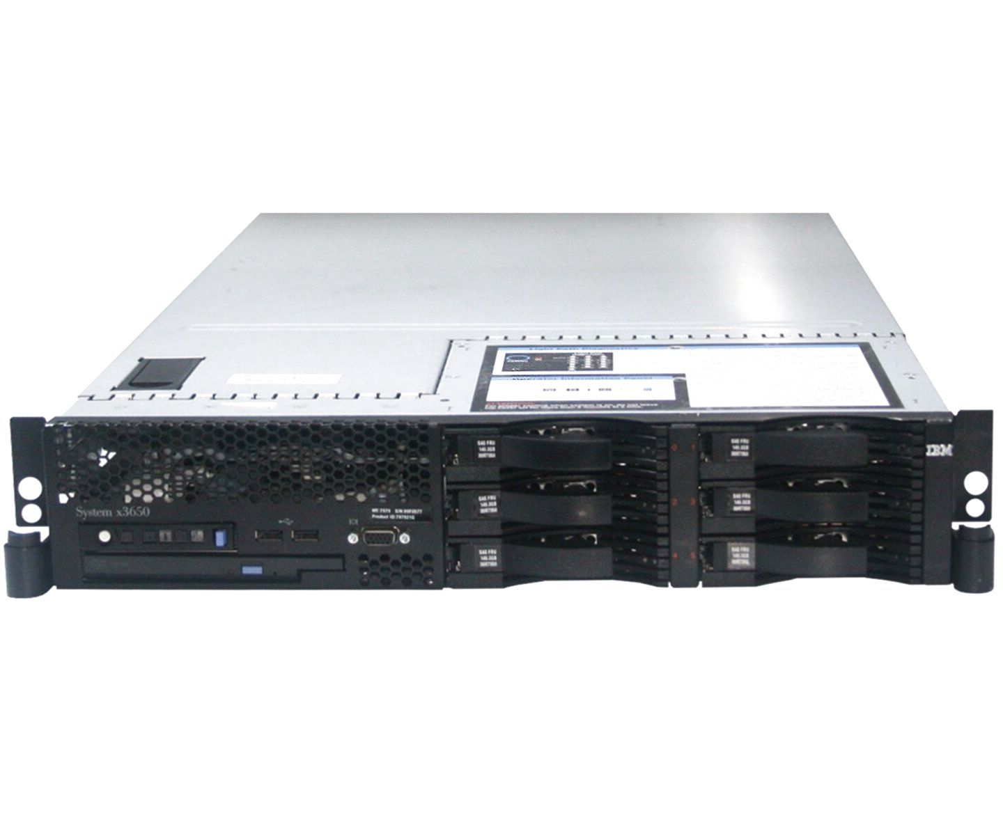 Servidor IBM xSeries X3650 M1 - Seminovo - Infobell - Equipamentos de ...