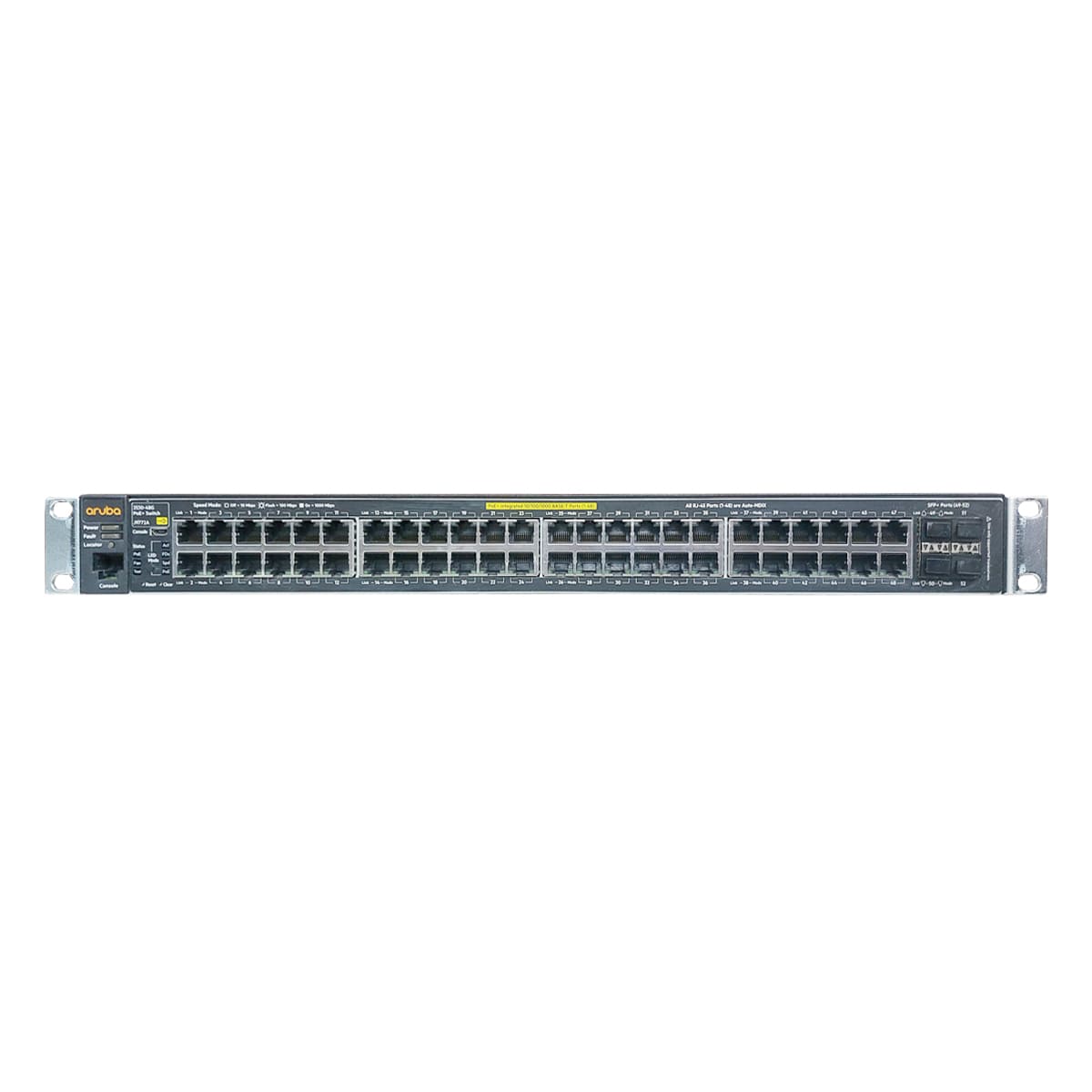 Switch HP Aruba 2530-48G POE+ 381W +4SFP (J9772A) - Infobell ...