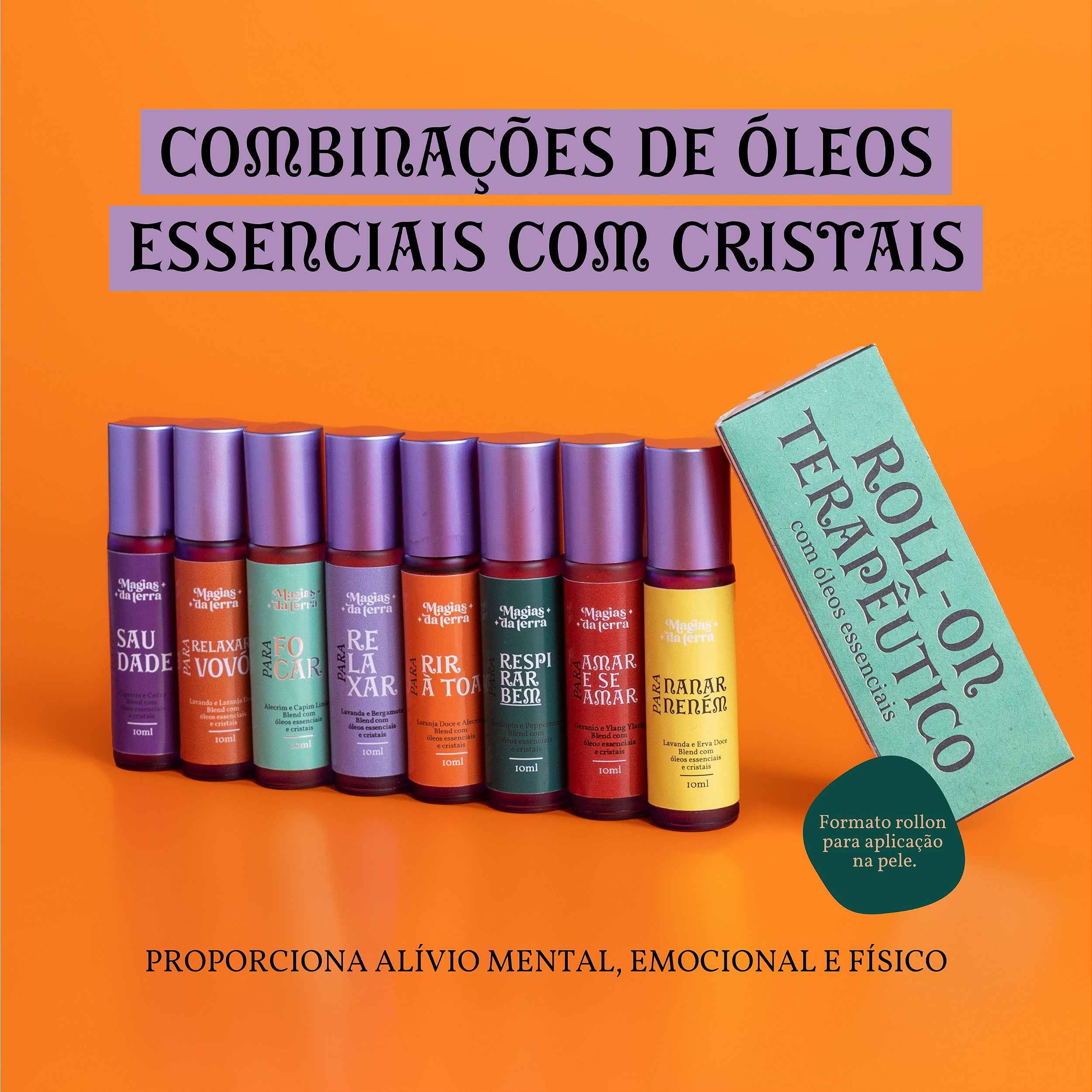 Rollon Blend Óleos Essenciais Relaxante Anti Stress - Magias da Terra ...