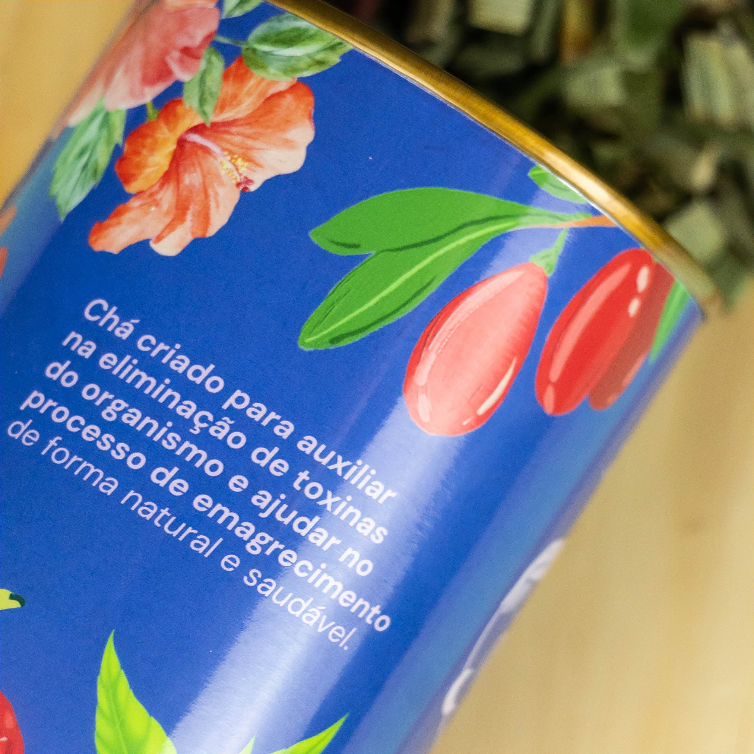 Chá Infusão Desintox Lata - Magias da Terra-Produtos Terapeuticos Naturais