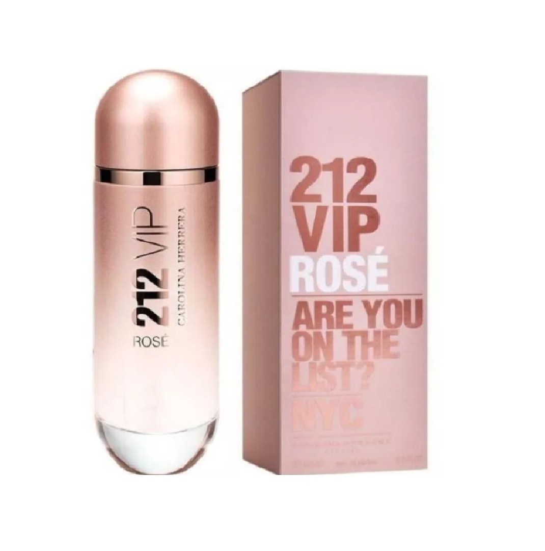 Perfume Carolina Herrera 212 Vip Rosé 125 Ml Original 100% - BMSHOPDROP