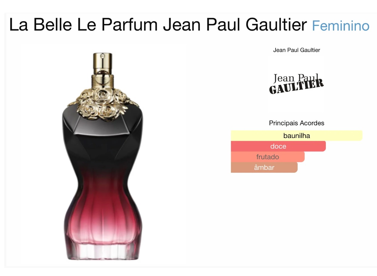 Perfume Feminino Jean Paul Gaultie Intense 100ml - BMSHOPDROP