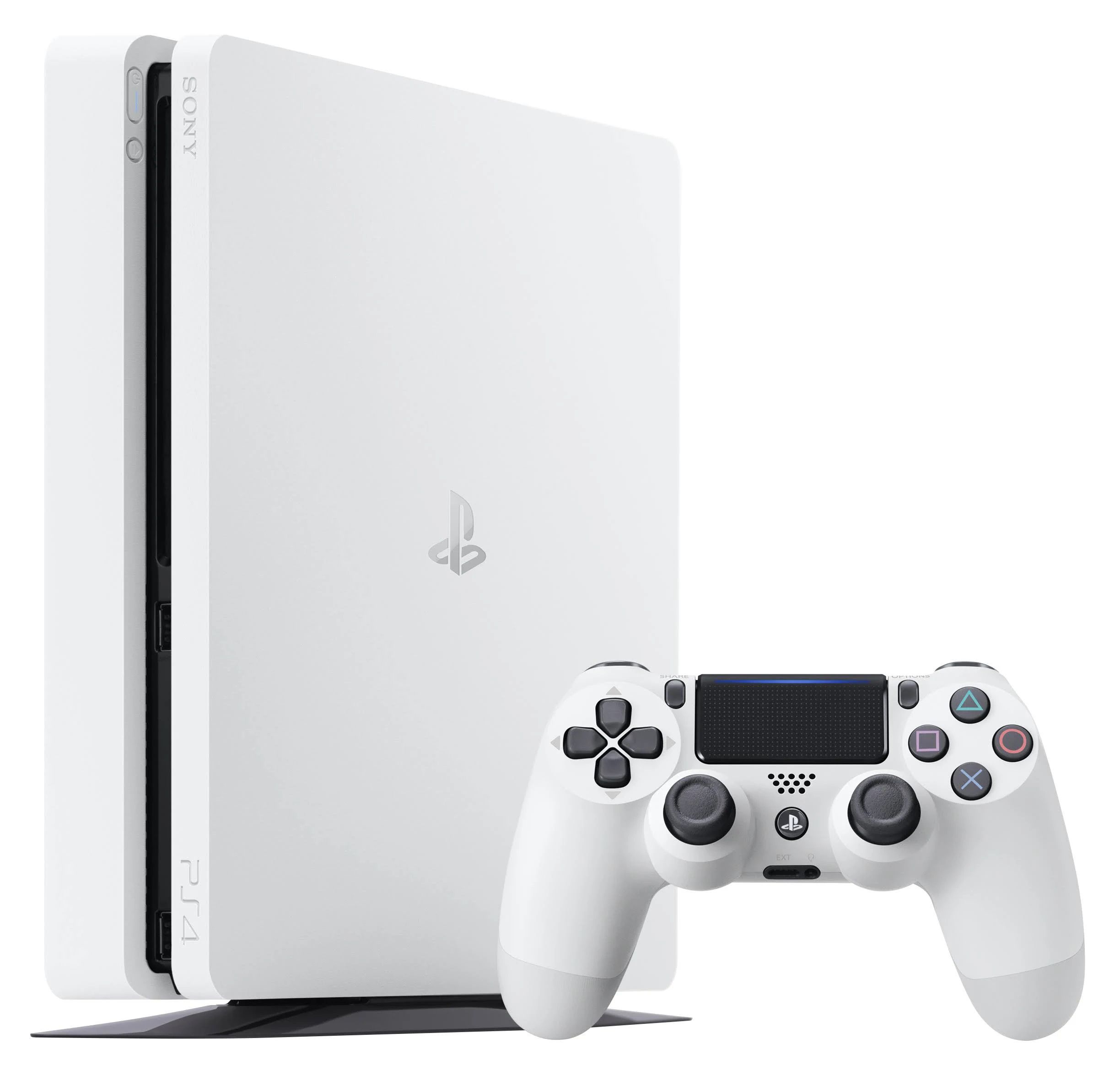 PS4 Slim 500gb Branco Usado 1 Controle Sem Jogo Nova Era Games e Informatica
