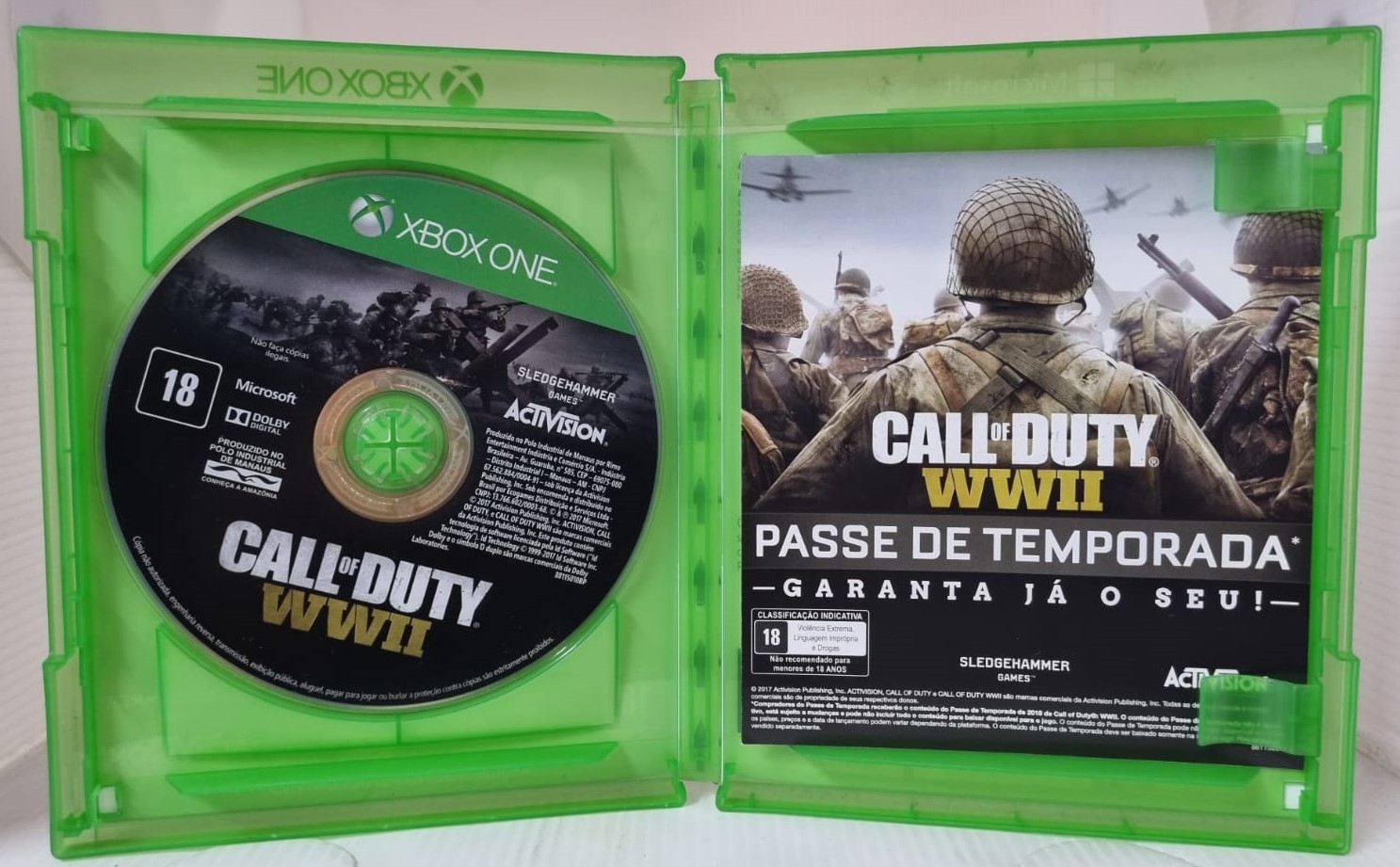 Call Of Duty WW2 - Xbox One (Mídia Física) - USADO - Nova Era Games e ...