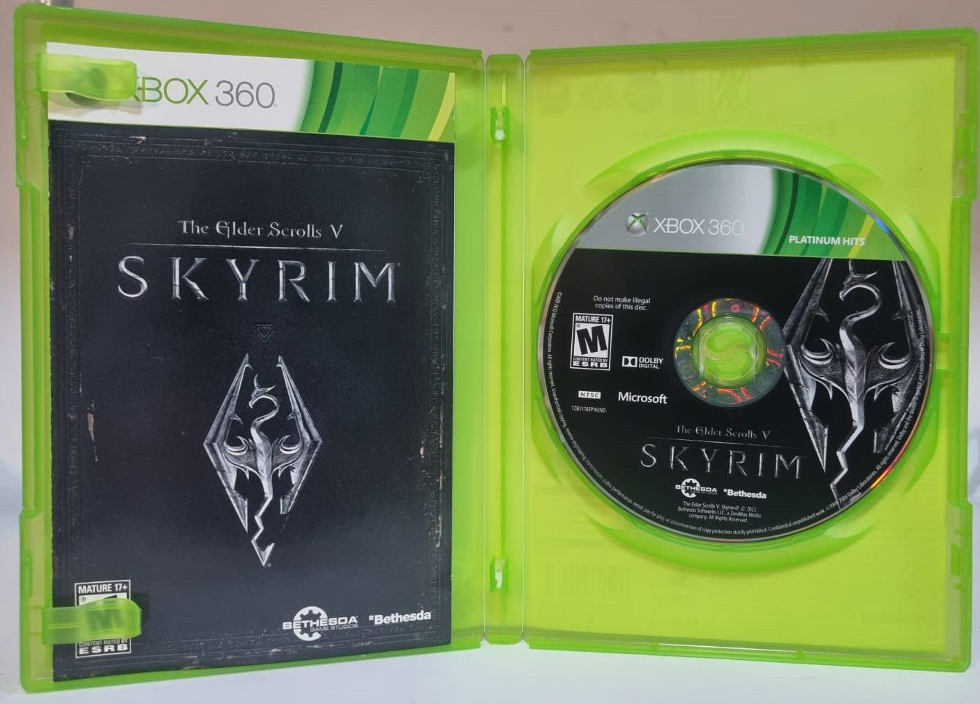 The Elder Scrolls V Skyrim - Xbox 360 (Mídia Física) - Seminovo - Nova ...