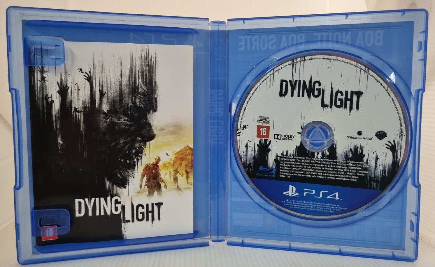 Dying Light Ps4 Mídia Física Usado Nova Era Games E Informática