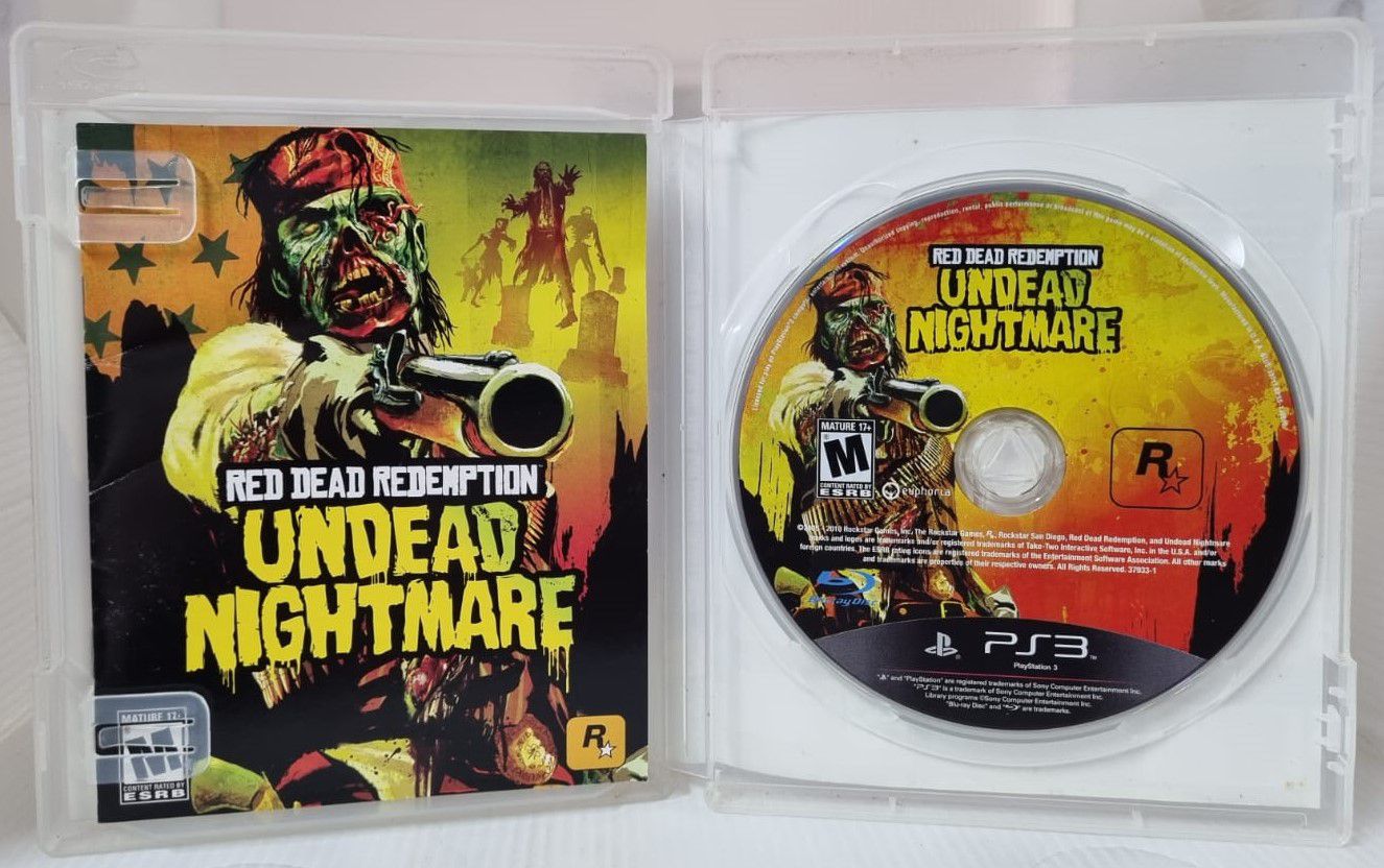 Red Dead Redemption Undead Nightmare - PS3 (Mídia Física) - USADO ...