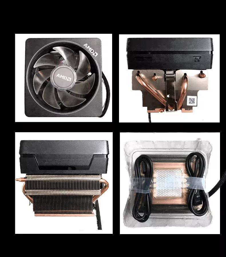 Cooler AMD, Wraith Prism RGB, P/ Socket Am5 e Am4, Am3, Original AMD ...