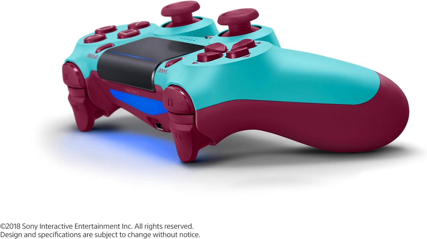 Controle PS4 - Dual Shock 4 - Berry Blue (Uva do Céu) - Original Sony ...