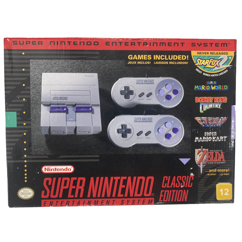 Snes Super Nintendo Classic Edition Mini, Original Nintendo (Seminovo ...