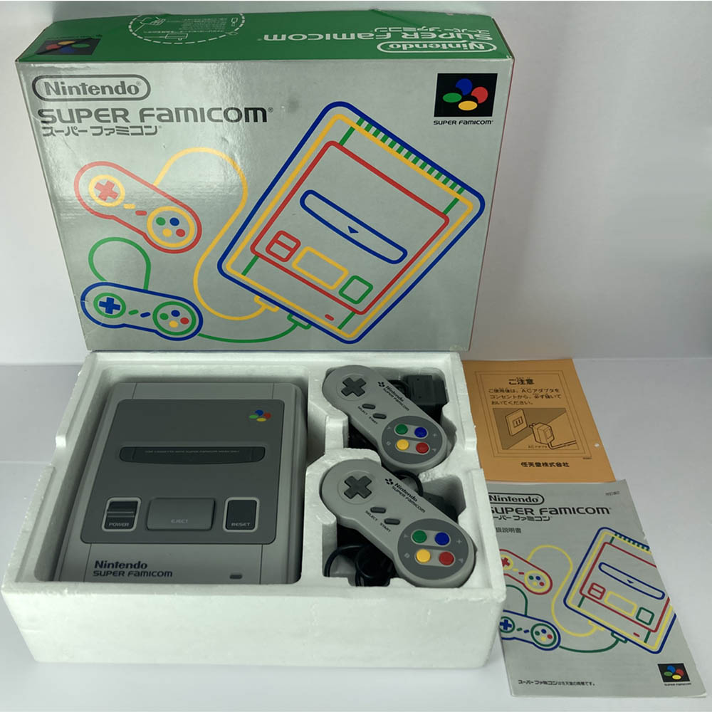 Super Famicom, Com Caixa Original, 2 Controles Originais, Nintendo ...