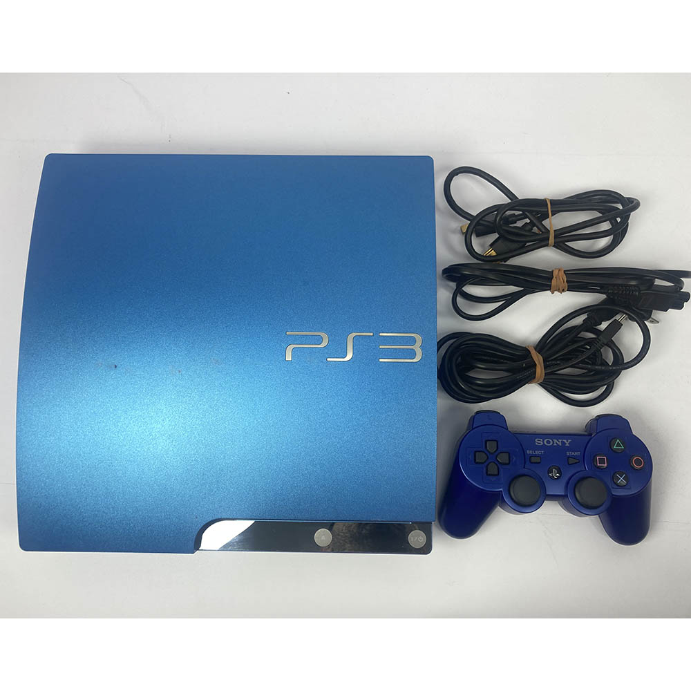 PlayStation 3 Slim, Azul, Splash Blue, 320GB, Na Caixa Seriado, Modelo ...