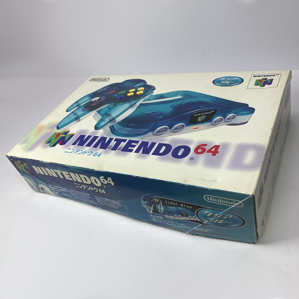 Console Nintendo 64 Azul, Clear Blue, 1 Controle, Na Caixa, Original ...