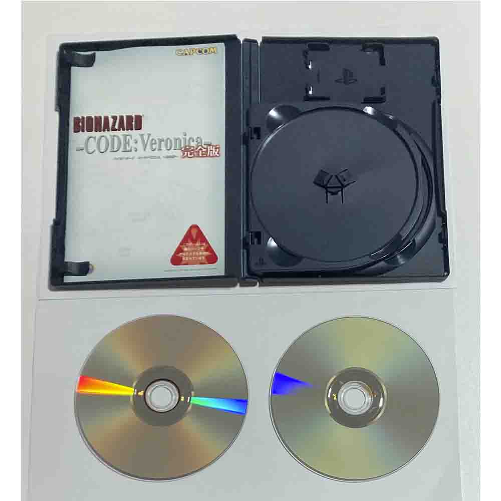 Biohazard Code Veronica, PS2 Japonês Original (Mídia Física) - Usado ...