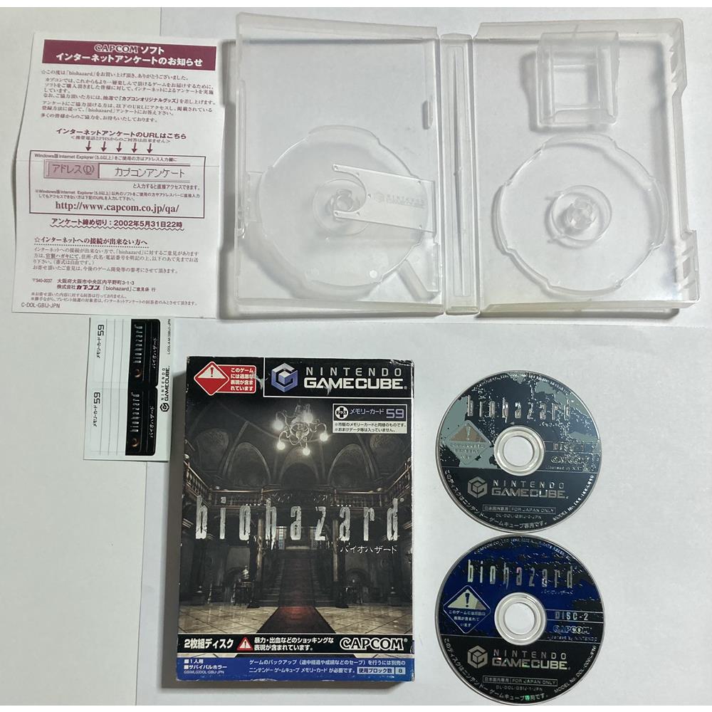Biohazard, Gamecube Japonês Original (Mídia Física) - Usado - Nova Era ...