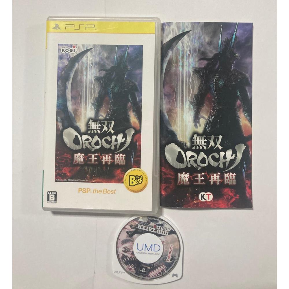 Musou Orochi Maou Sairin, PSP Japonês Original (Mídia Física) - Usado ...