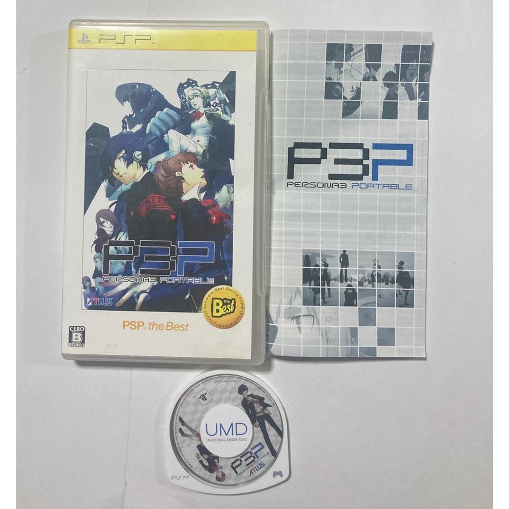 Persona 3, PSP Japonês Original (Mídia Física) - Usado - Nova Era Games ...