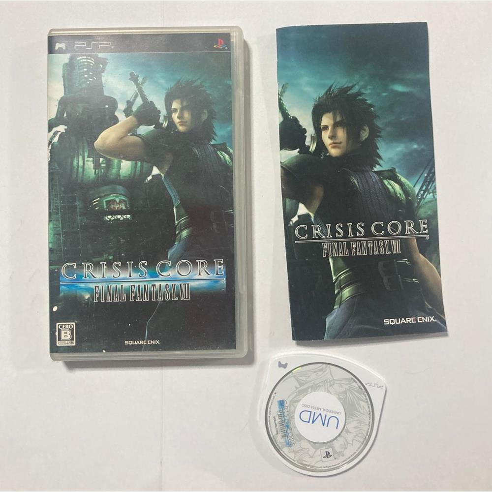 Crisis Core Final Fantasy VII, PSP Japonês Original (Mídia Física ...