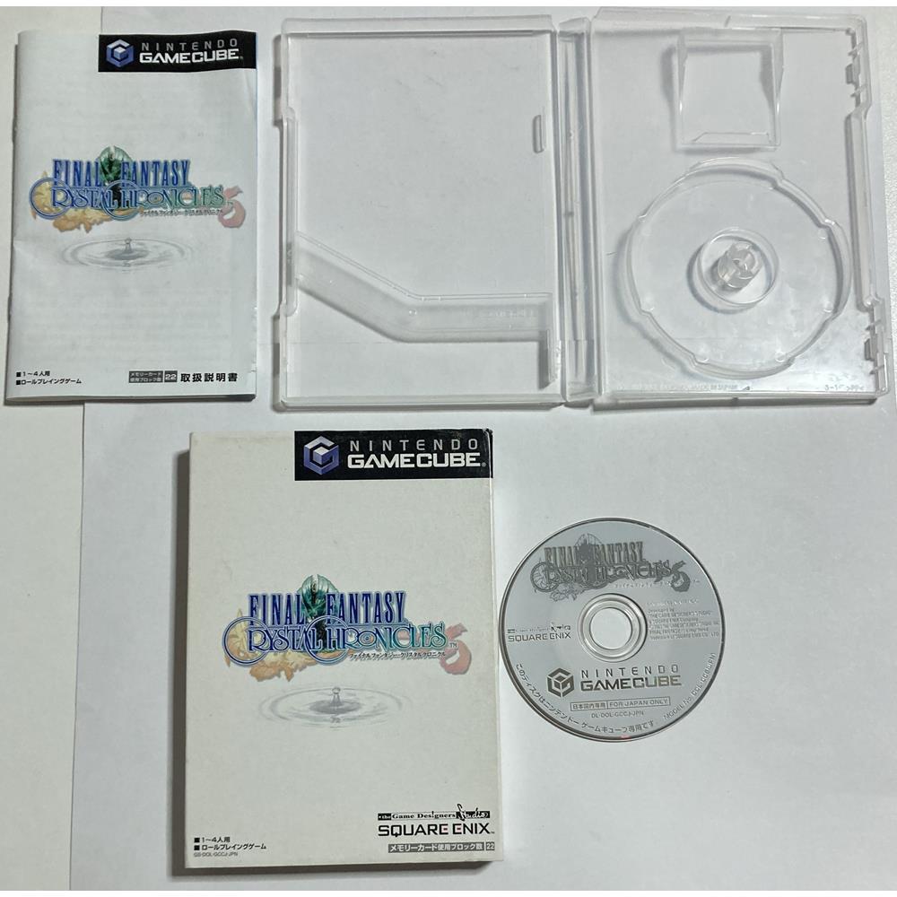 Final Fantasy Crystal Chronicles, Gamecube Japonês Original (Mídia ...