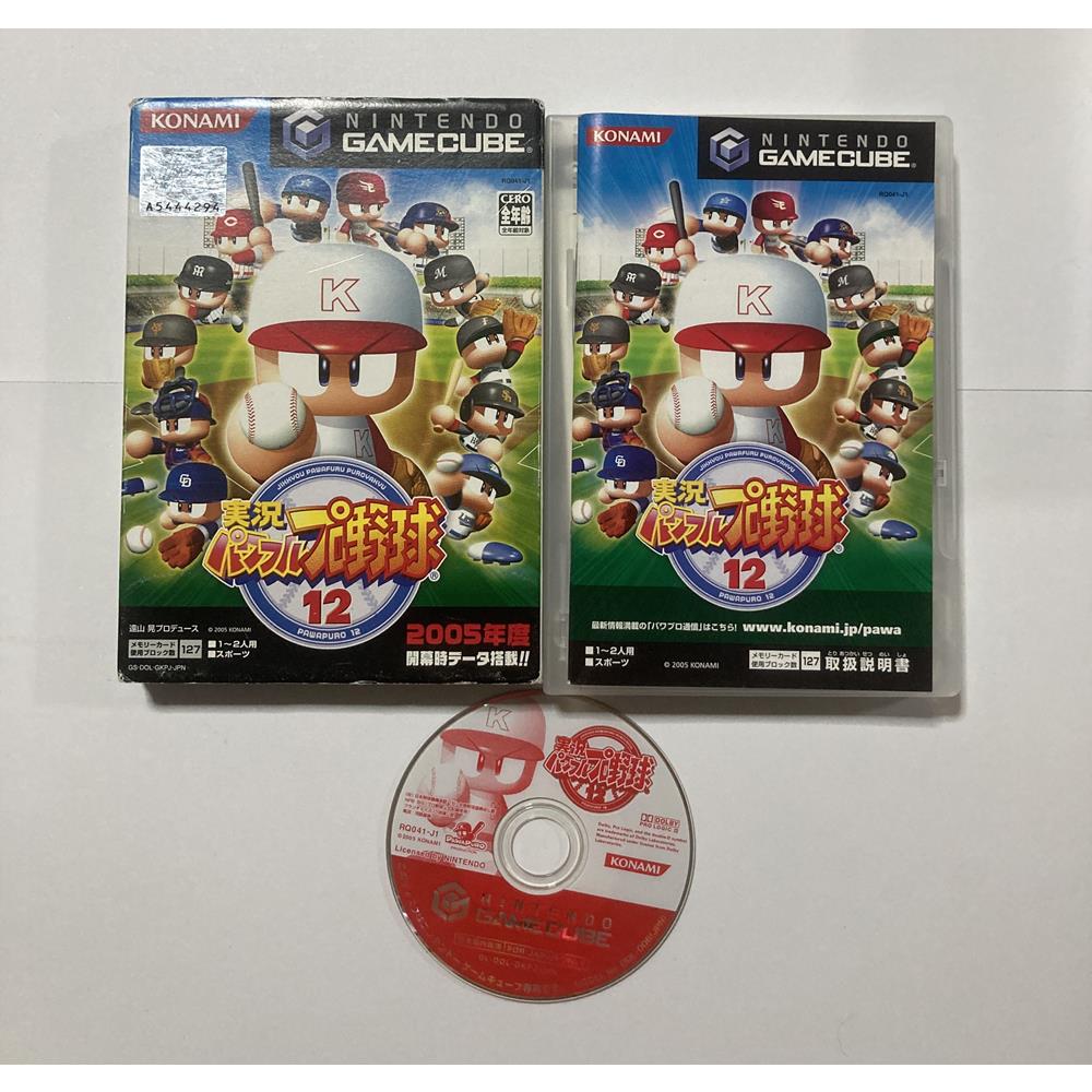 Jikkyou Powerful Pro Yakyuu 12, Gamecube Japonês Original (Mídia Física ...