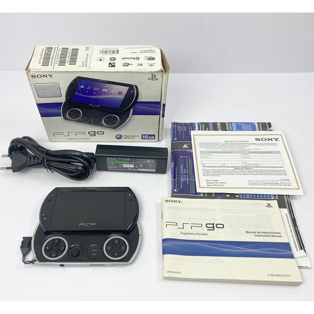 PSP GO, PlayStation Portátil, Modelo PSP-N1010 PB, Original Sony, Usado ...