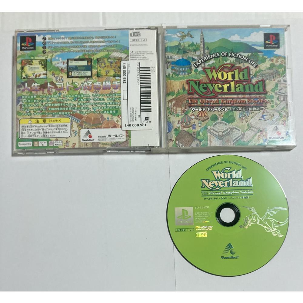 World Neverland, Original PS1 JP (Usado) - Nova Era Games e Informática