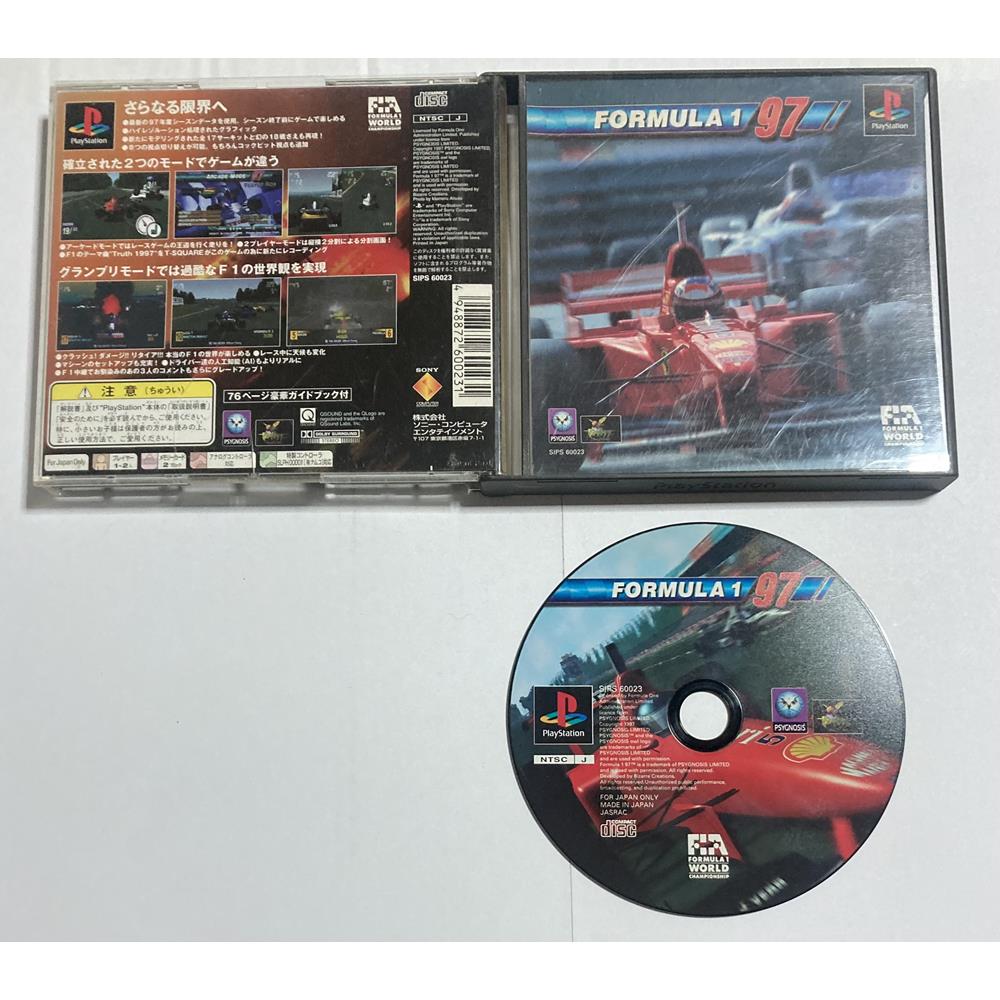 Formula 1 97, Original PS1 JP (Usado) - Nova Era Games e Informática