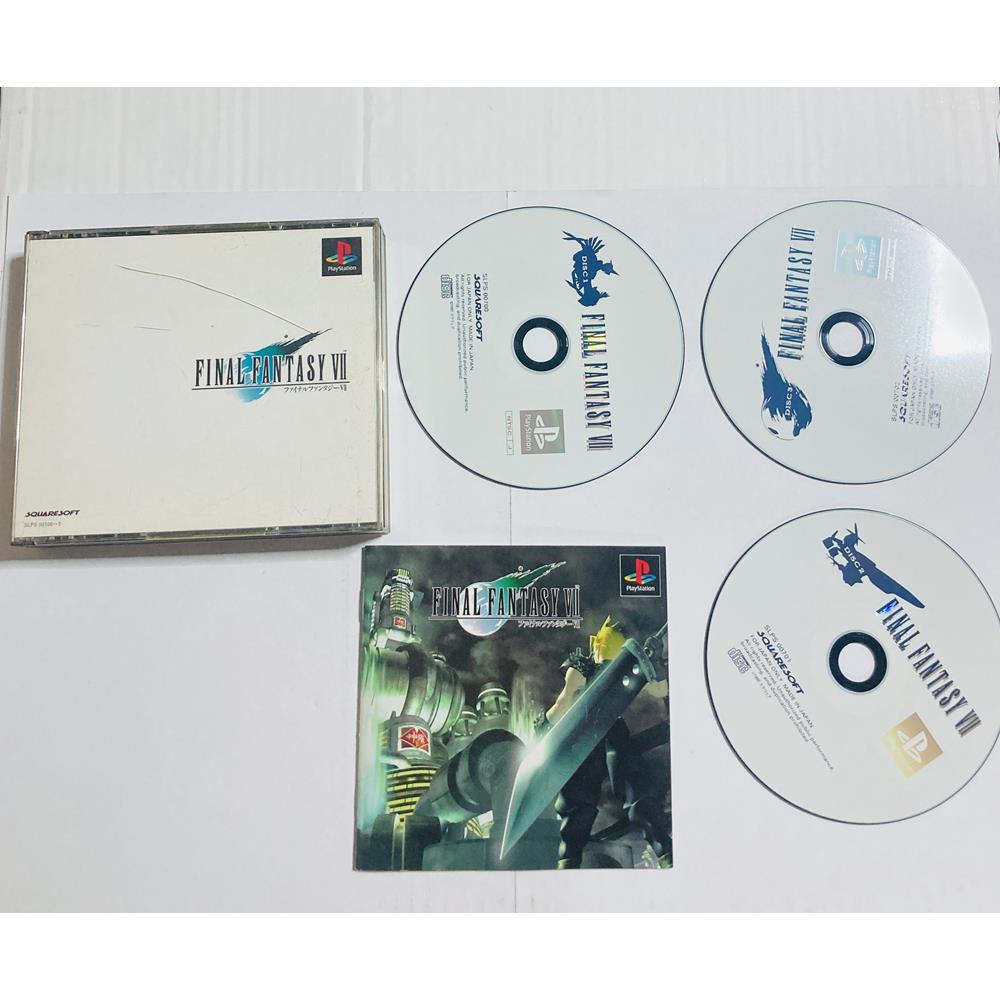 Final Fantasy Vii, Original PS1 JP (Usado) - Nova Era Games e Informática