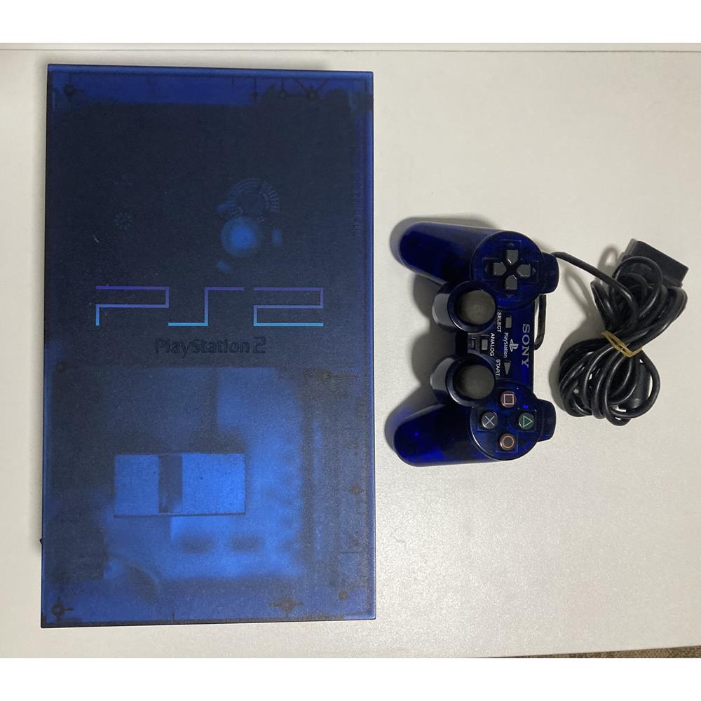 PlayStation 2, Ocean Blue, Modelo SCPH 37000, PS2, (Usado) - Nova Era ...